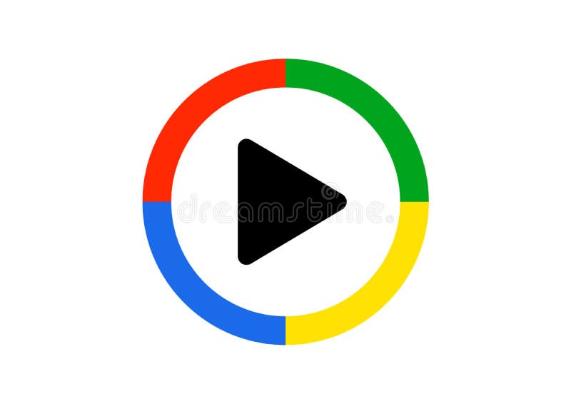 Windows Media Player Logo stock illustration. Illustration of music ...