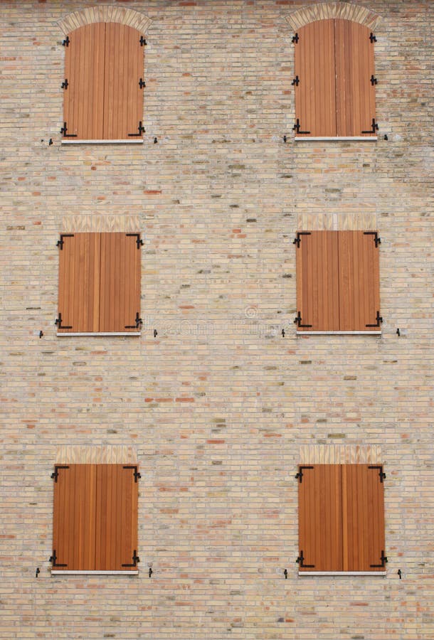 Windows of a Medieval Building Stock Image - Image of windows, ancient ...