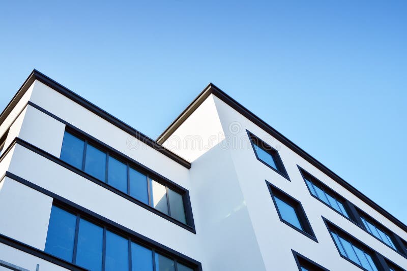 The Windows of a Modern Building for Offices. Business Buildings ...