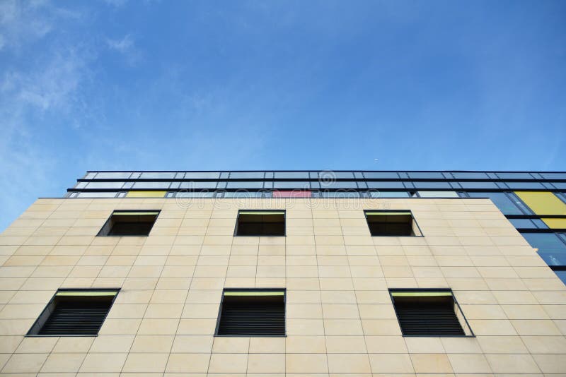The Windows of a Modern Building for Offices. Business Buildings ...