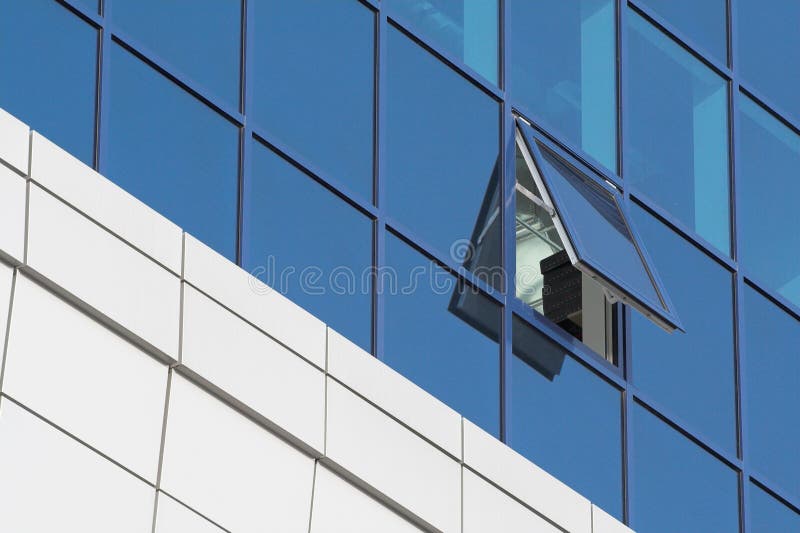 Windows of modern buliding stock photo. Image of property - 2335556