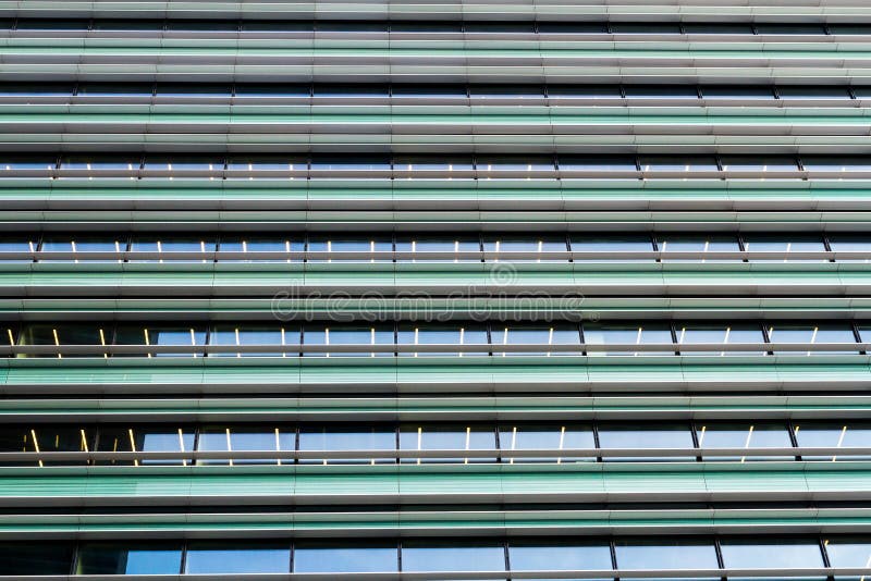 Windows Modern Business Commercial Office Building Stock Image - Image ...