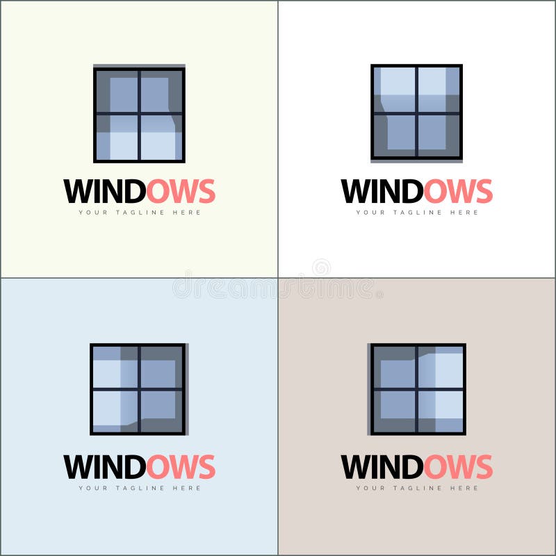 Doors Windows Logo Stock Illustrations – 614 Doors Windows Logo Stock ...