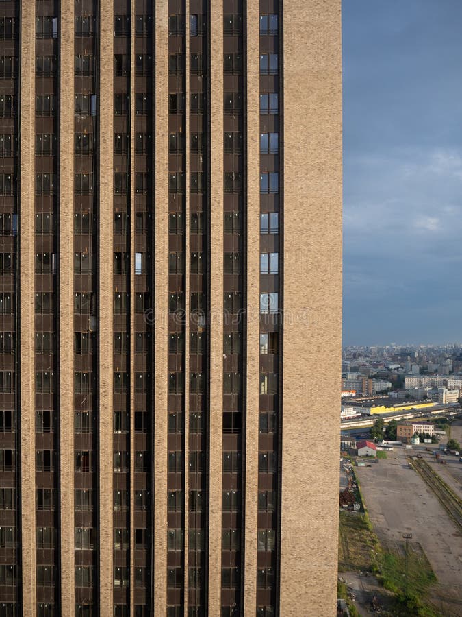 Windows of Moscow stock photo. Image of contemporary - 129957698