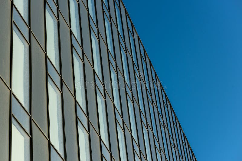 Windows of a Newly Built Large Office Building.. Stock Photo - Image of ...