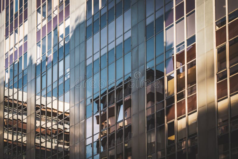 Windows of an Office Building Stock Photo - Image of construction ...