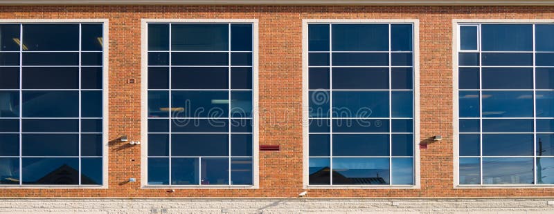 Large Window with Many Panes Stock Photo - Image of wall, panes: 42203164