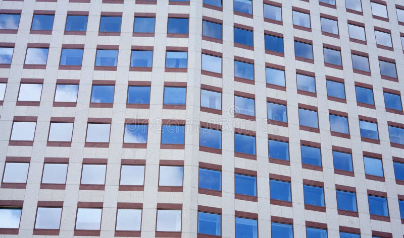 Skyscraper with Round Windows Stock Photo - Image of round, building ...