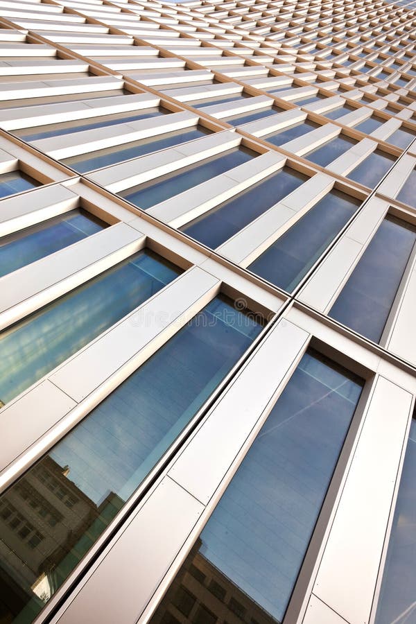 Windows of Office Buildings Stock Image - Image of downtown, mirror ...