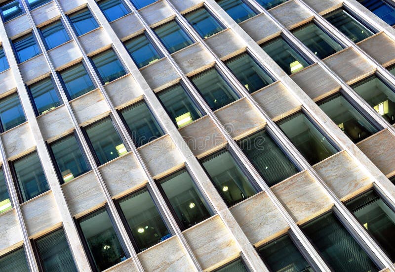 Windows of office tower stock image. Image of windows - 54953267