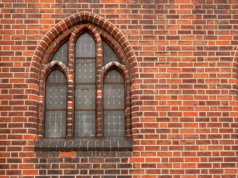 Windows of an Old Brick Building. Stock Photo - Image of arched, europe ...