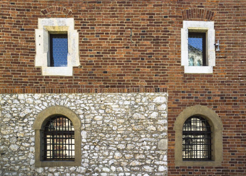 Windows in old building stock image. Image of glass, history - 53446363