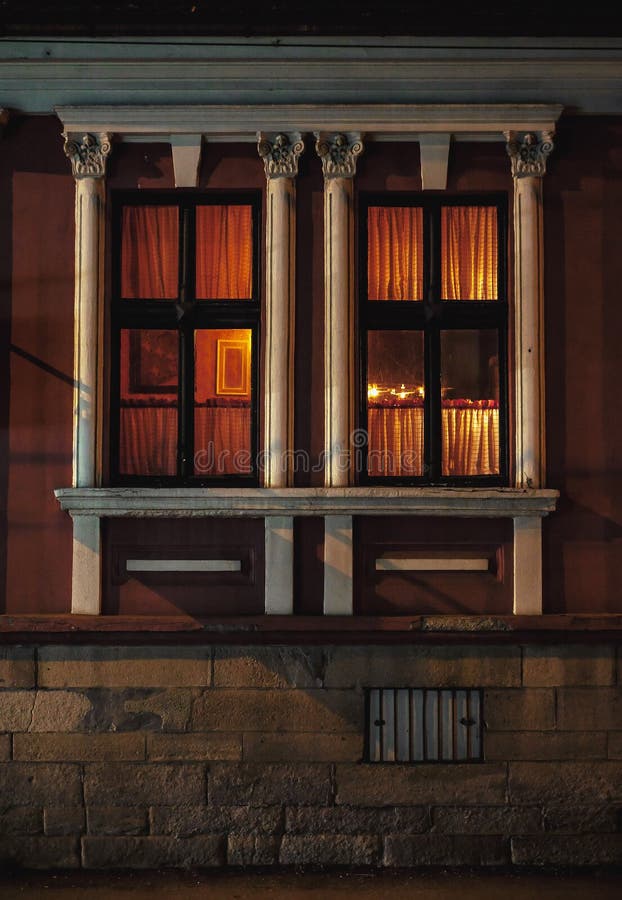 Windows of an Old House stock photo. Image of window - 86223912