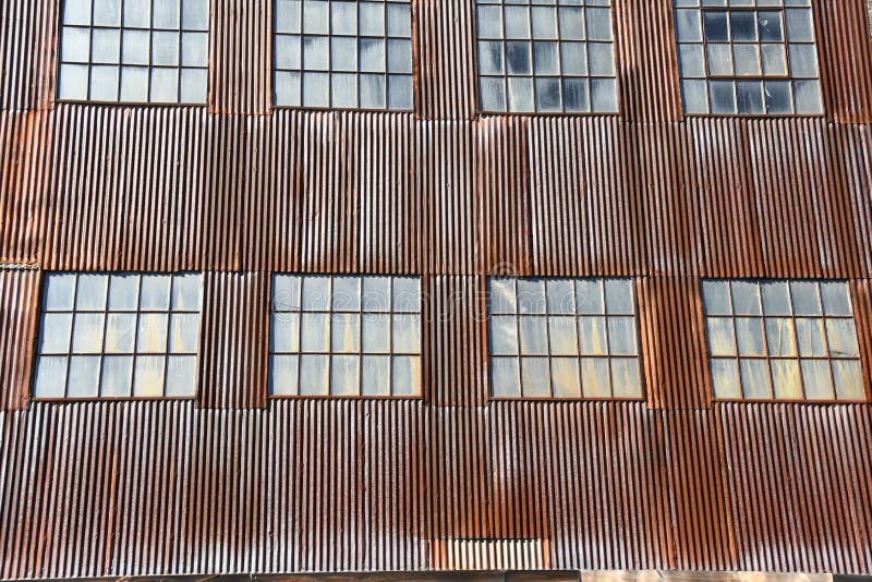 Windows on an Old Mill Building in West Virginia Stock Image - Image of ...
