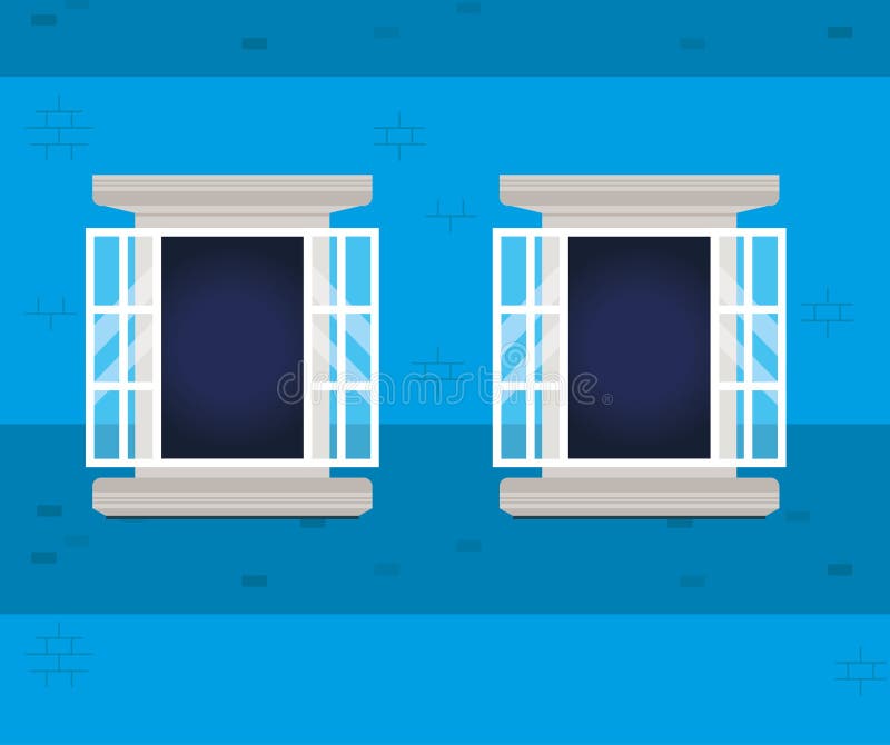 Blue house icon stock vector. Illustration of object - 79201987