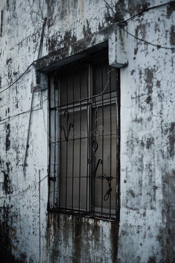 WIndows outside old house stock image. Image of ugly - 83409809