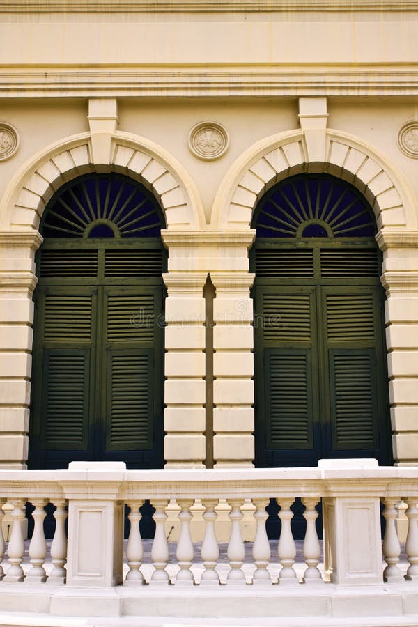 The Windows of Palace in Bangkok,thailand Stock Photo - Image of city ...