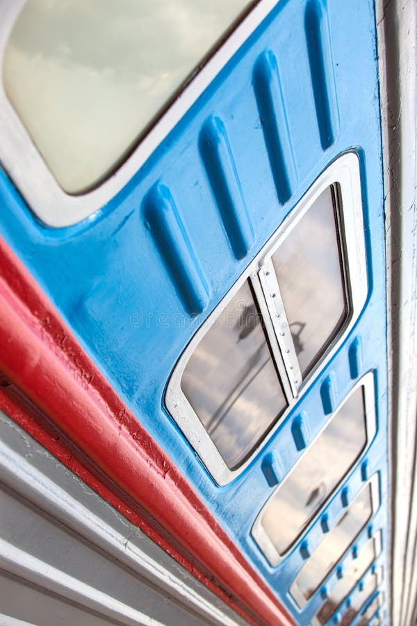 Windows of passenger train stock image. Image of journey - 67661509