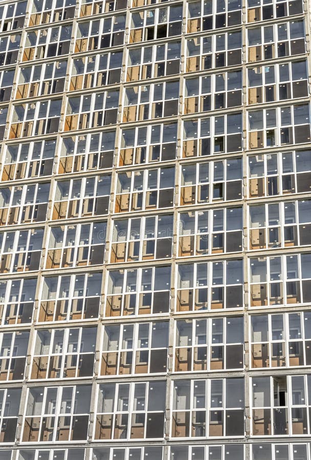 Windows Pattern Textures Exterior of Building Stock Image - Image of ...