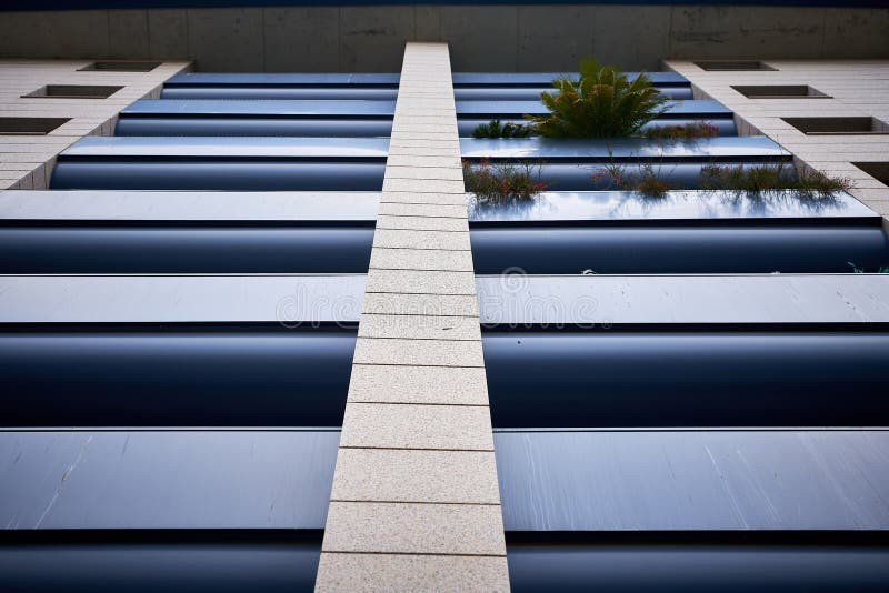 Windows Photographed on a High-rise Building Stock Image - Image of ...