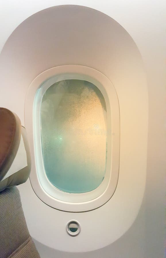 Window of the Passenger Plane Stock Photo - Image of interior, journey ...