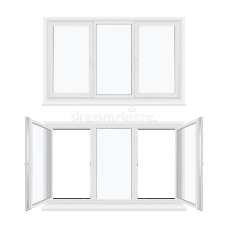 Glass Window Three Windows Stock Illustrations – 278 Glass Window Three ...