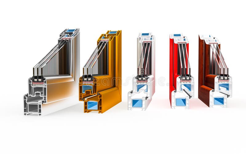 Windows section stock illustration. Illustration of open - 39987789