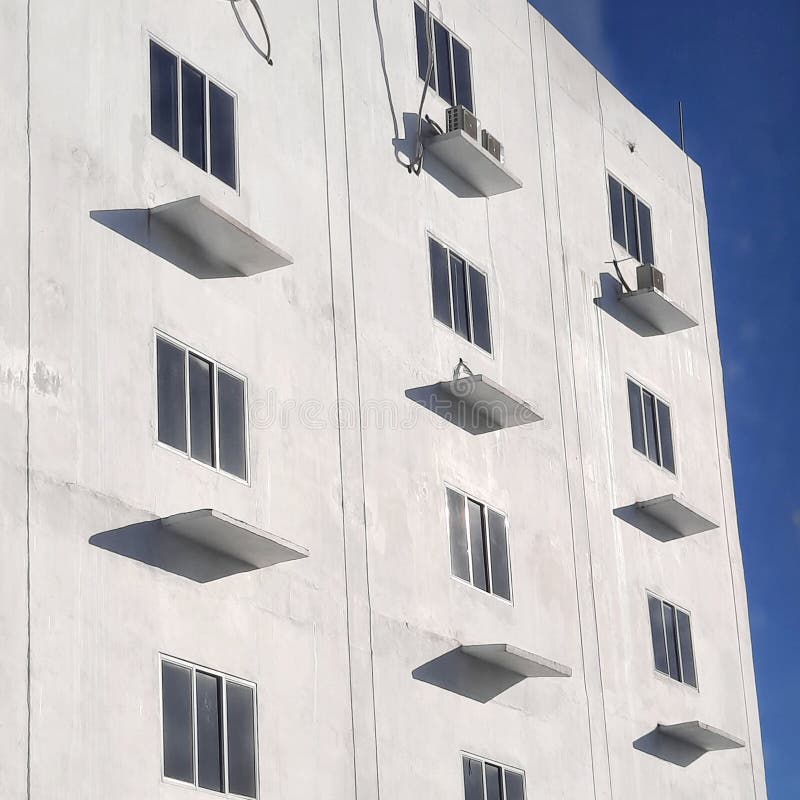 Windows and the shadow stock image. Image of building - 262035323