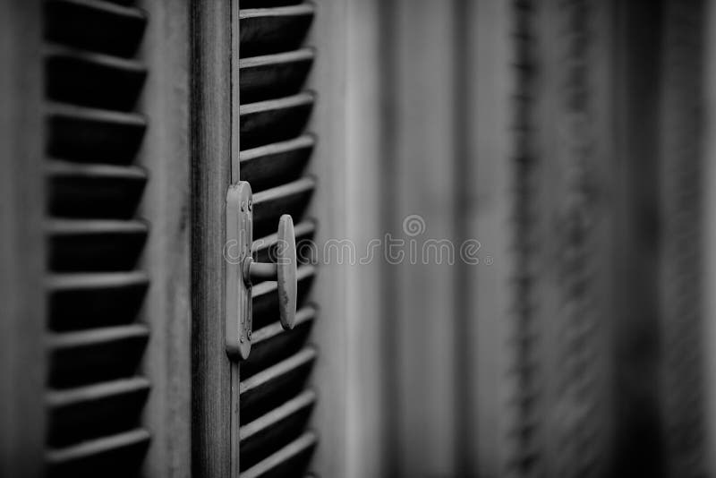 Windows shutter handle stock image. Image of handle, design - 92366495