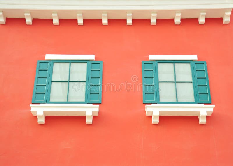 Windows stock image. Image of shutters, orange, white - 45978675