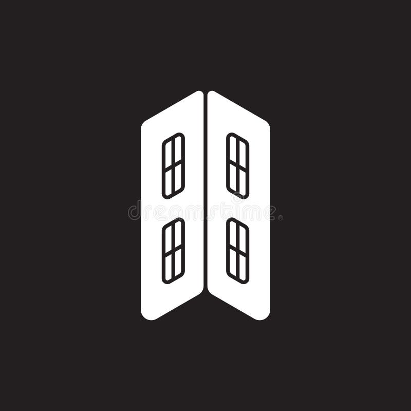 Windows Simple Resident Apartment Symbol Logo Vector Stock Vector ...