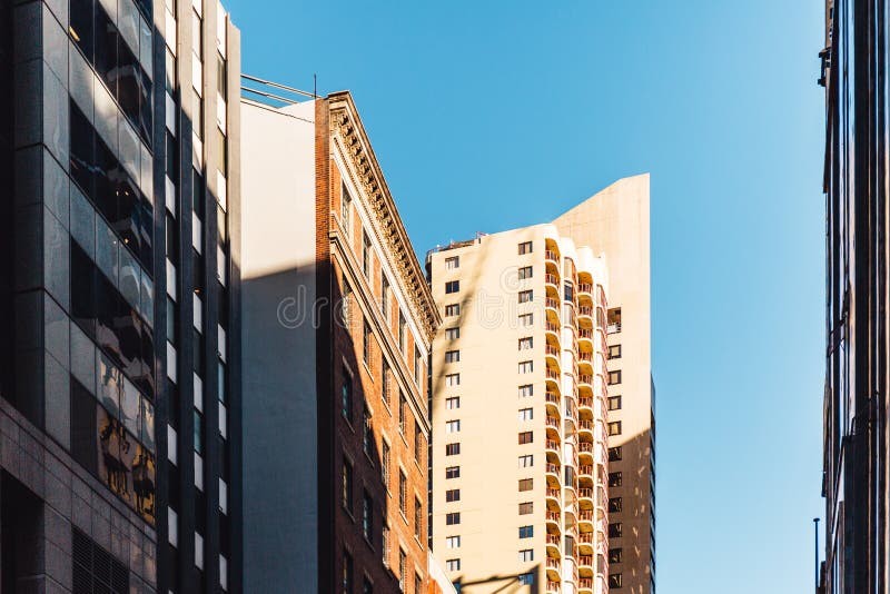 Windows of Skyscraper Business Office, Corporate Building Stock Photo ...