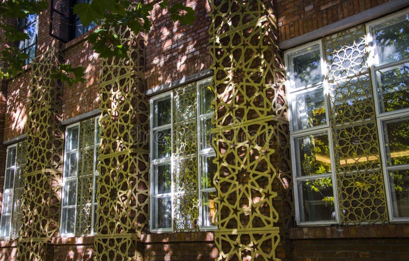 Windows with sunshine stock photo. Image of glass, tree - 130374396