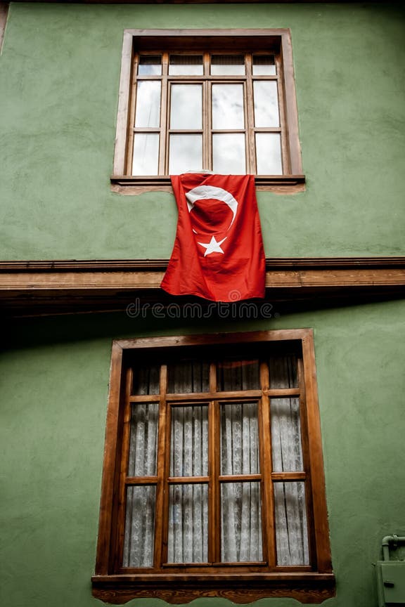 Windows of a Traditional Turkish House Stock Photo - Image of ancient ...