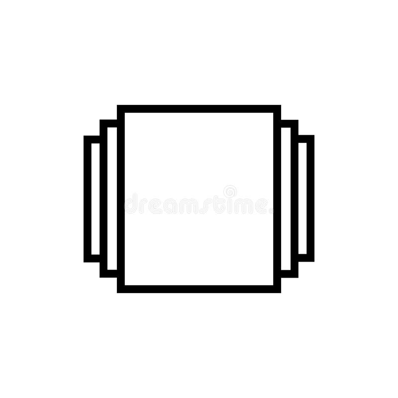 Windows Vector Icon. Isolated on White Background. Stock Vector ...