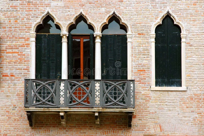 Windows of Venice Series stock image. Image of structure - 115569