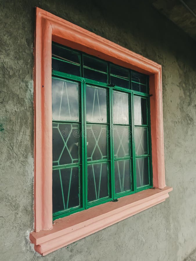 Windows Viewed Outside the House Stock Image - Image of windows ...