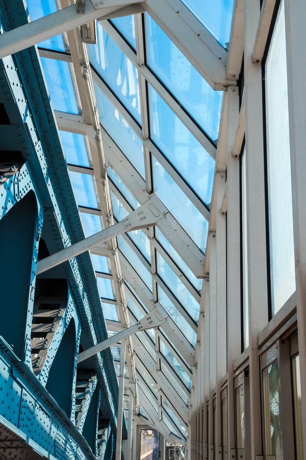 Windows on the Walls and Ceiling Stock Photo - Image of abstract ...