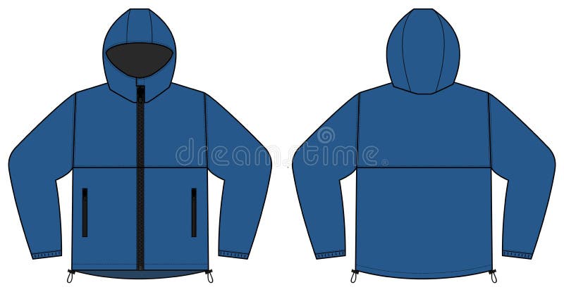 Windbreaker Hooded Stock Illustrations – 581 Windbreaker Hooded Stock ...