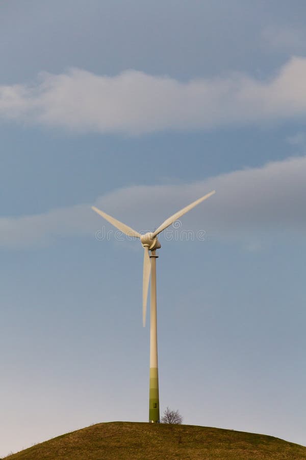 Windrad stock photo. Image of wind, turbine, green, windmill - 37819416