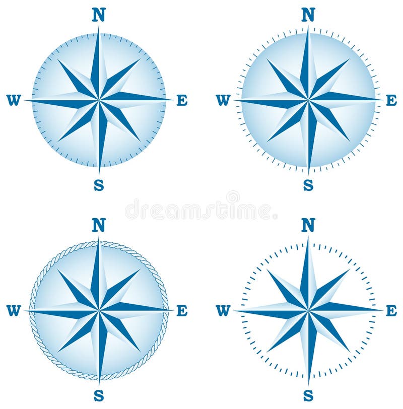 Windroos vector illustratie. Illustration of kompas, graad - 31085849