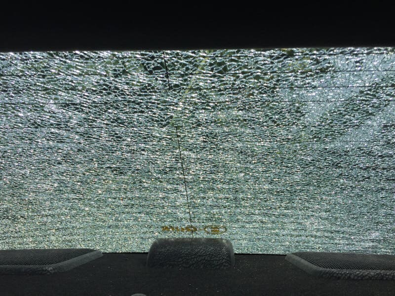 Windscreen broken stock image. Image of rear, glass, accident - 88439553