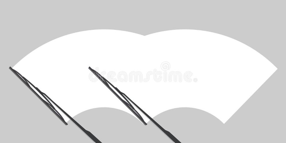 Windscreen check wiper stock illustration. Illustration of vacation ...