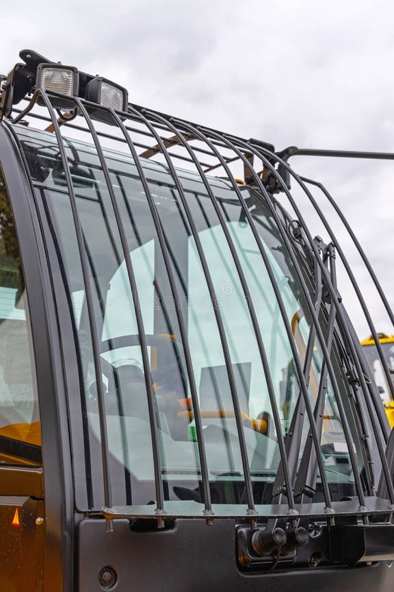 Construction Machine Safety Cabin Stock Photo - Image of 2021 ...