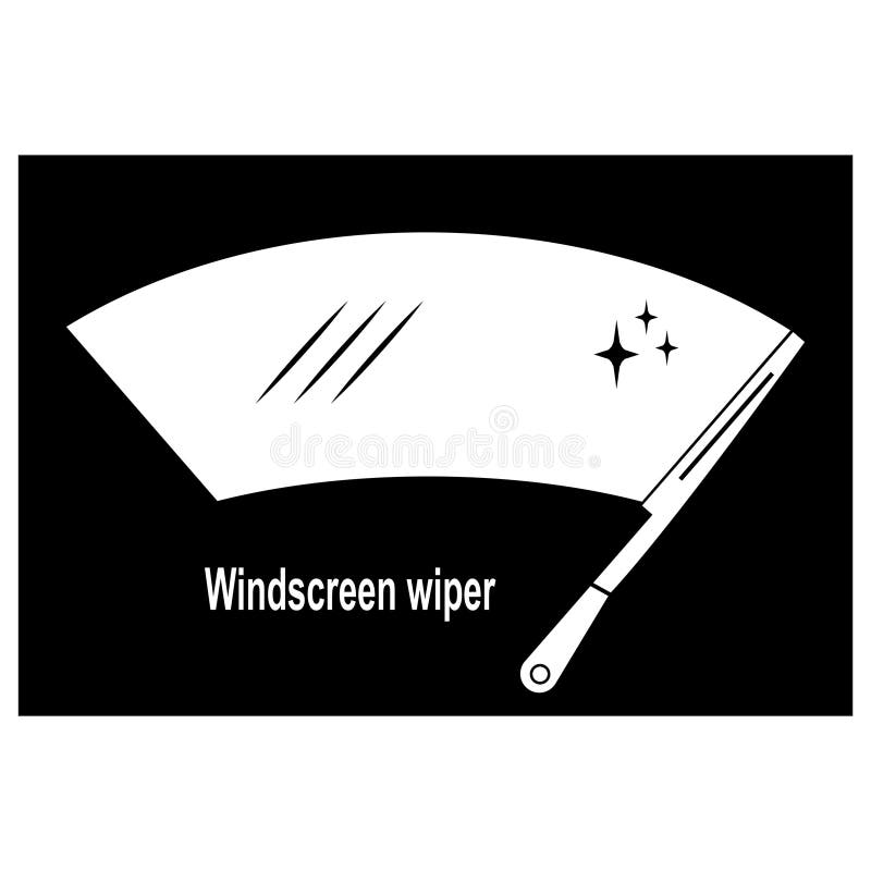 Windscreen wiper design stock vector. Illustration of automotive ...