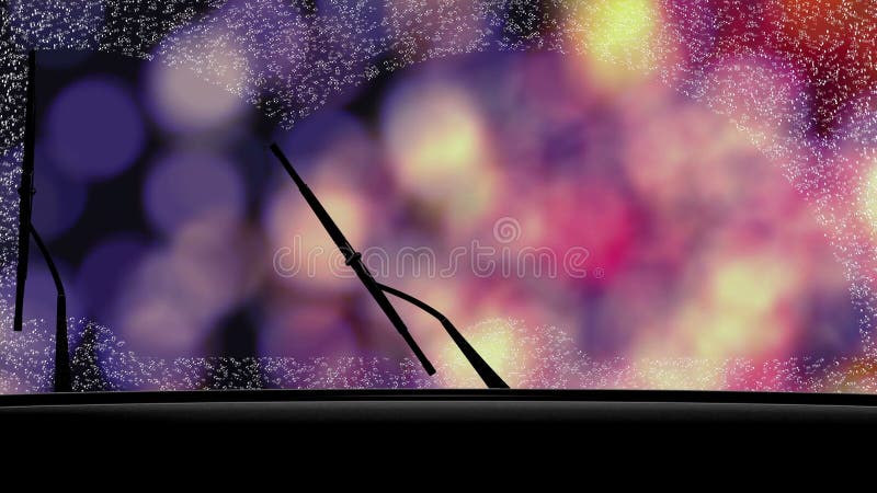 Windscreen Wipers Animation Stock Video - Video of mire, loop: 118279401