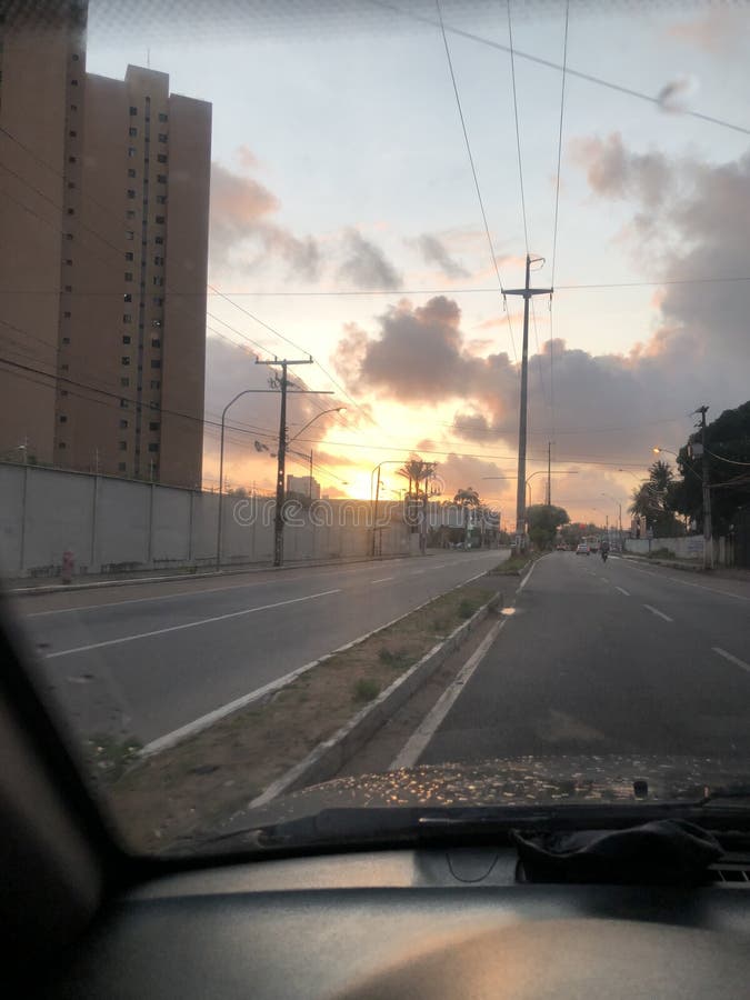 Through the windshield stock photo. Image of sunlight - 259628190