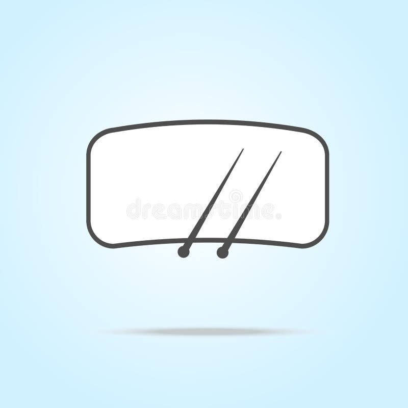 Windshield icon stock vector. Illustration of transport - 92953022