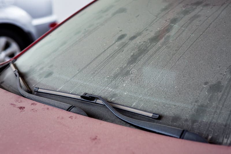 Car Windshield Wipers with Red Color Word Cloud Stock Image - Image of ...