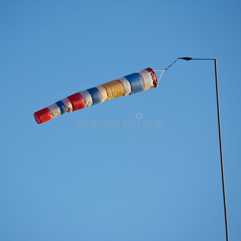 Windsock stock image. Image of weather, airfield, measuring - 18693501